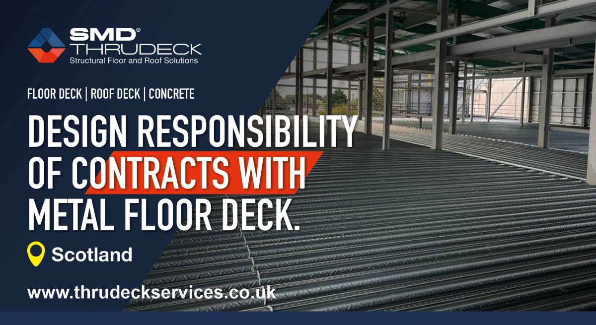 Metal Decking Services in Scotland - SMD Thrudeck