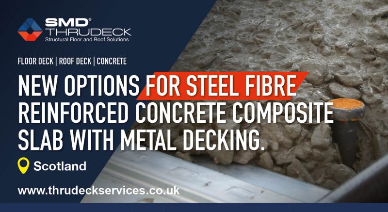 Metal Decking Services in Scotland - SMD Thrudeck